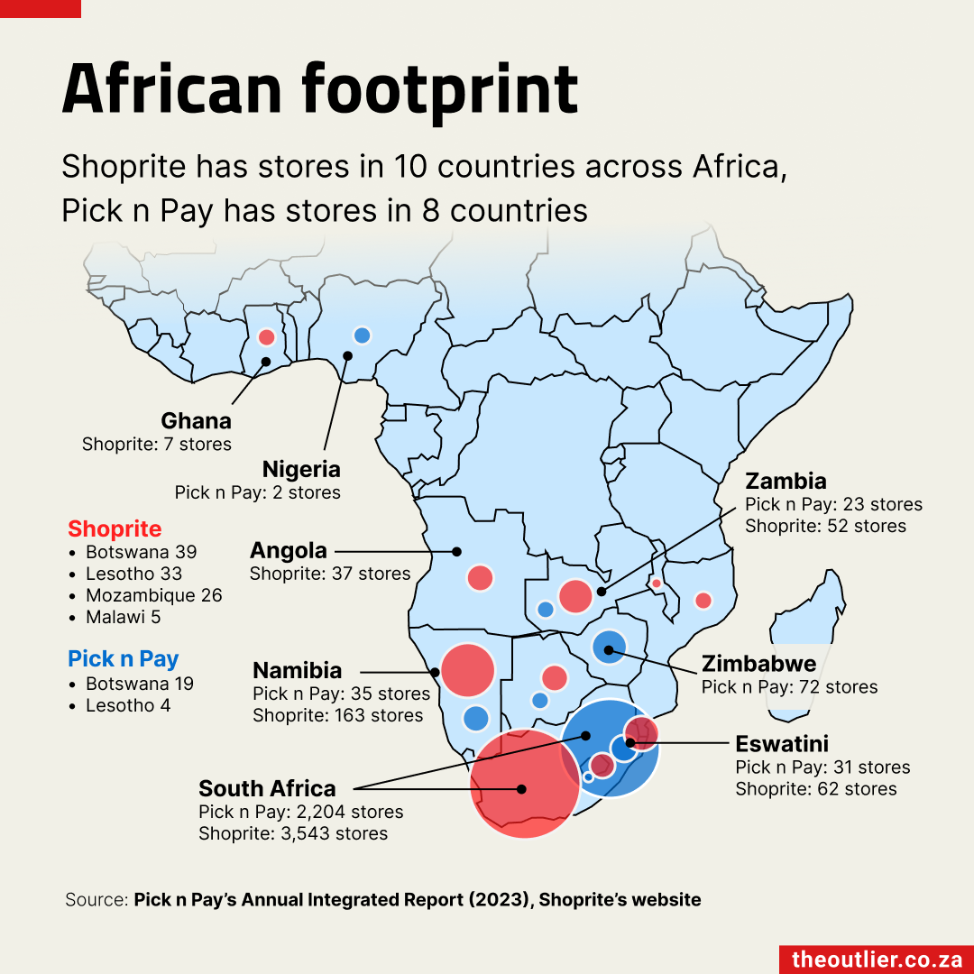 How Shoprite is outpacing Pick n Pay in almost every race – Outlier Editor